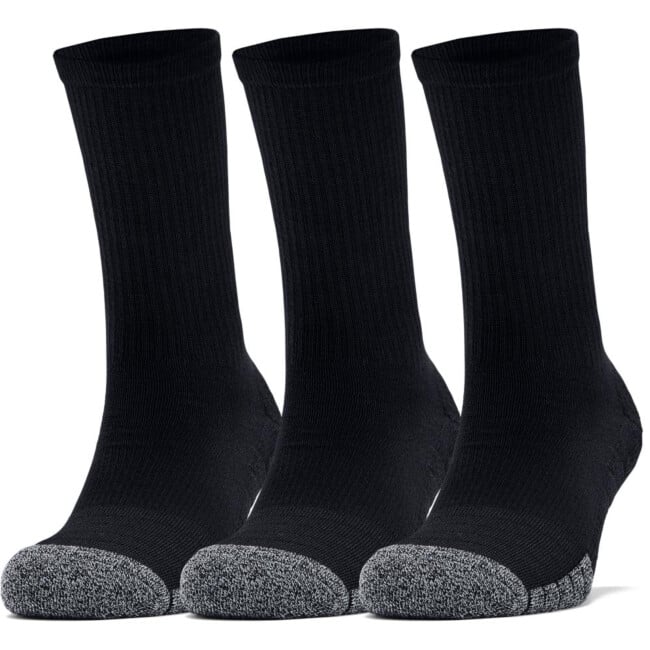 UNDER ARMOUR MEN'S HEATGEAR CREW SOCKS 3PACK | Socks and Sleeves ...