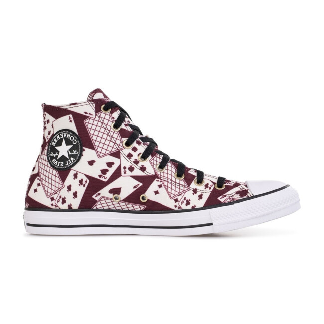 CONVERSE MEN'S CHUCK TAYLOR ALL STAR CARDS HIGH TOP SHOES | Leisure ...