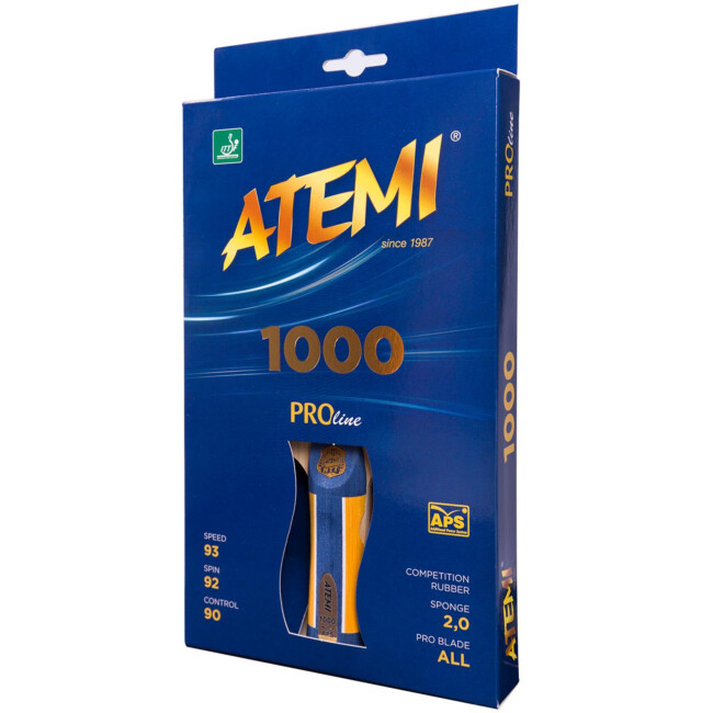 ATEMI 1000 PRO TABLE TENNIS BAT | Rackets | Sportland
