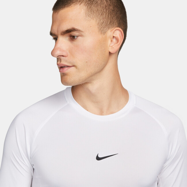 white nike base layer