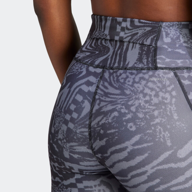 ADIDAS WOMENS DAILY RUN ICONS PRINT 7/8 LEGGINGS | Pants | Sportland