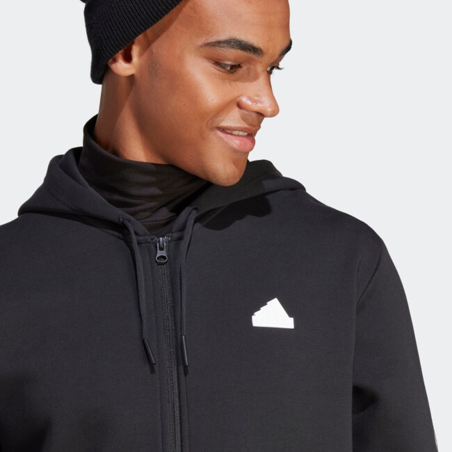 ADIDAS MENS FUTURE ICONS 3-STRIPES FULL-ZIP HOODIE | Hoodies and ...