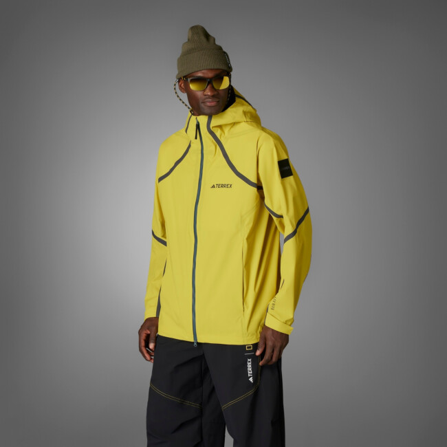 ADIDAS MEN'S NAT GEO RAIN.RDY JACKET | Jackets and Parkas | Sportland