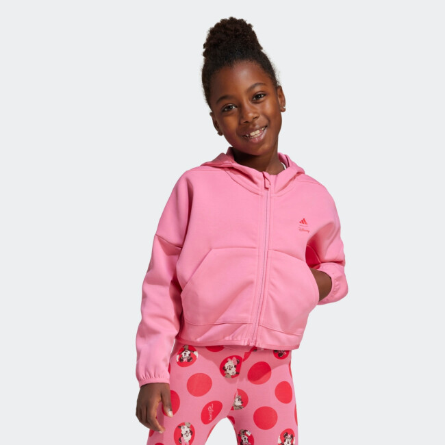 ADIDAS X DISNEY GIRLS' MINNIE MOUSE TRACK TOP | Hoodies and Sweatshirts ...