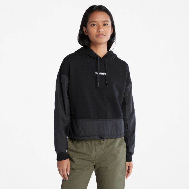 TIMBERLAND COLOR BLOCK MIX MEDIA HOODY | Hoodies and Sweatshirts ...