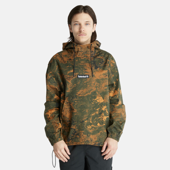 TIMBERLAND PRINTED LIGHTWEIGHT ANORAK FOR MEN | Jackets and Parkas ...