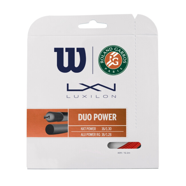 WILSON DUO POWER ROLAND GARROS TENNIS STRING | Strings | Sportland
