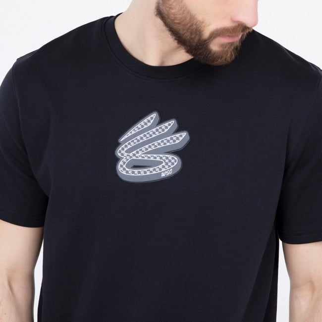 Under armour men's curry heavyweight logo short sleeve | tops and ...