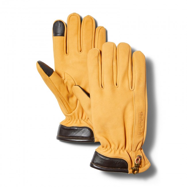 Timberland men s winter hill nubuck gloves with tech tips gloves Leisure Buy online Sportland